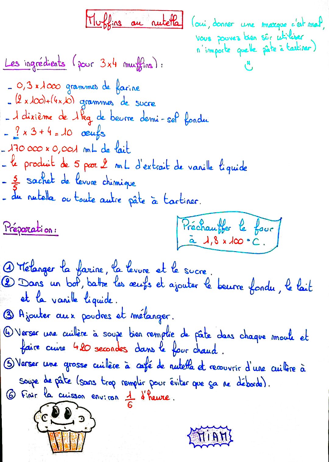 Je cuisine avec les maths ! – Professeur de Mathématiques – M LANDIÉ